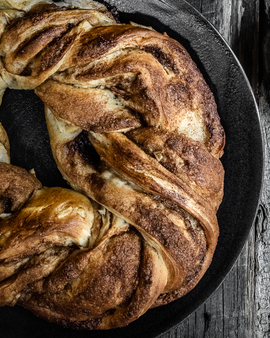 Rustic Cinnamon Apple Twisted Bread - Chasing the Seasons